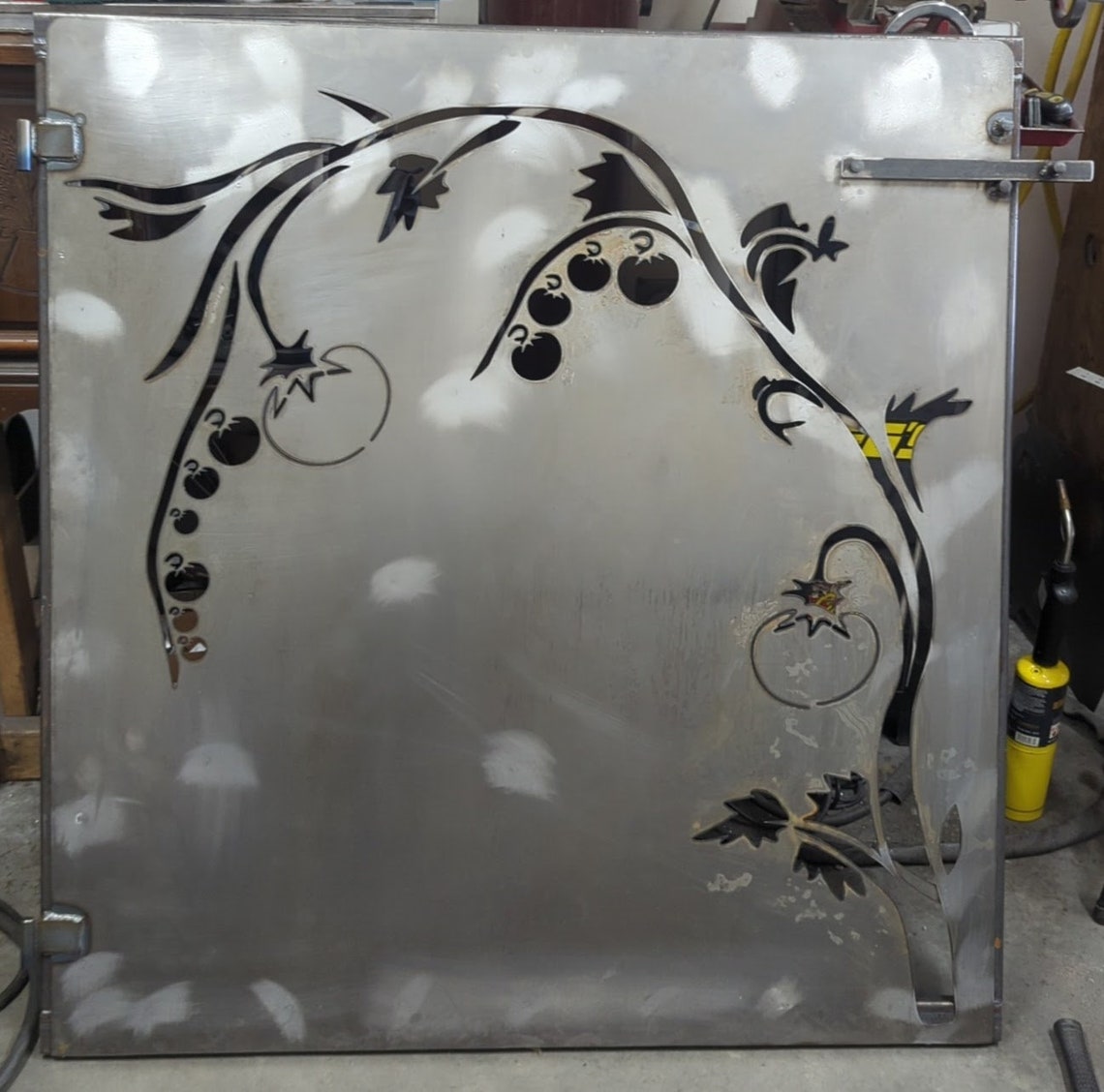 Whimsical Metal Garden Gate - Etsy