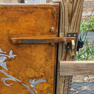 Whimsical Metal Garden Gate - Etsy