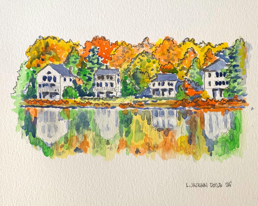 Irish Barn With Milkmaid Watercolor Original Painting - Etsy