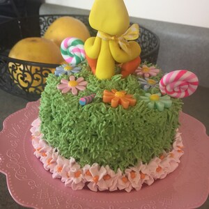 Fake Spring Chick Cake for Home Decor Fake Cake Whimsical | Etsy