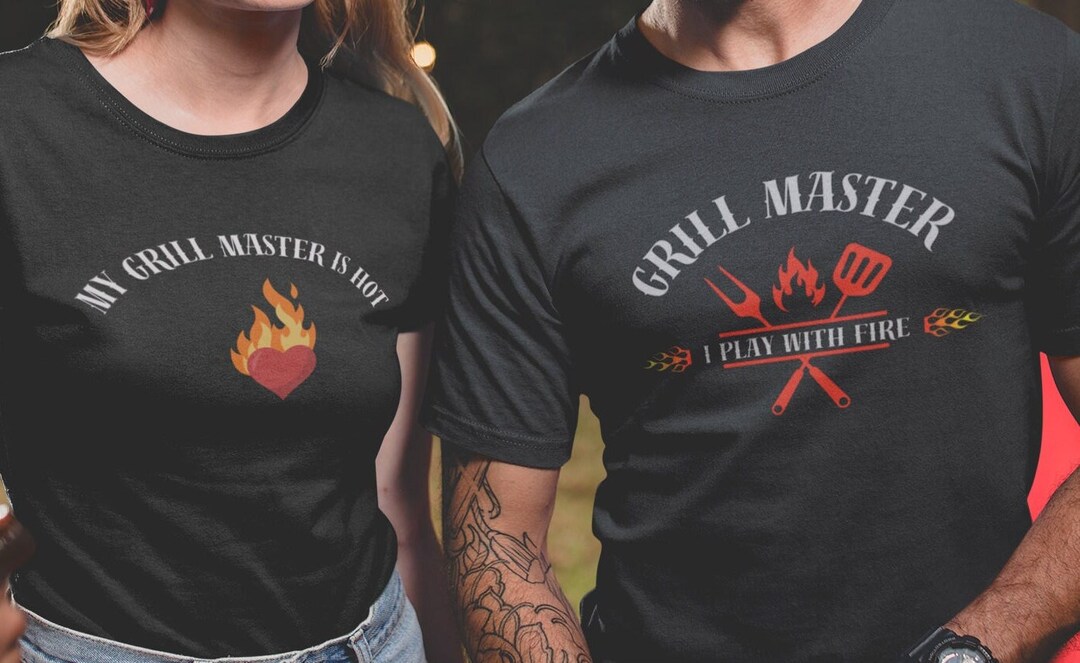 Couples Grill Master Shirts, - Etsy