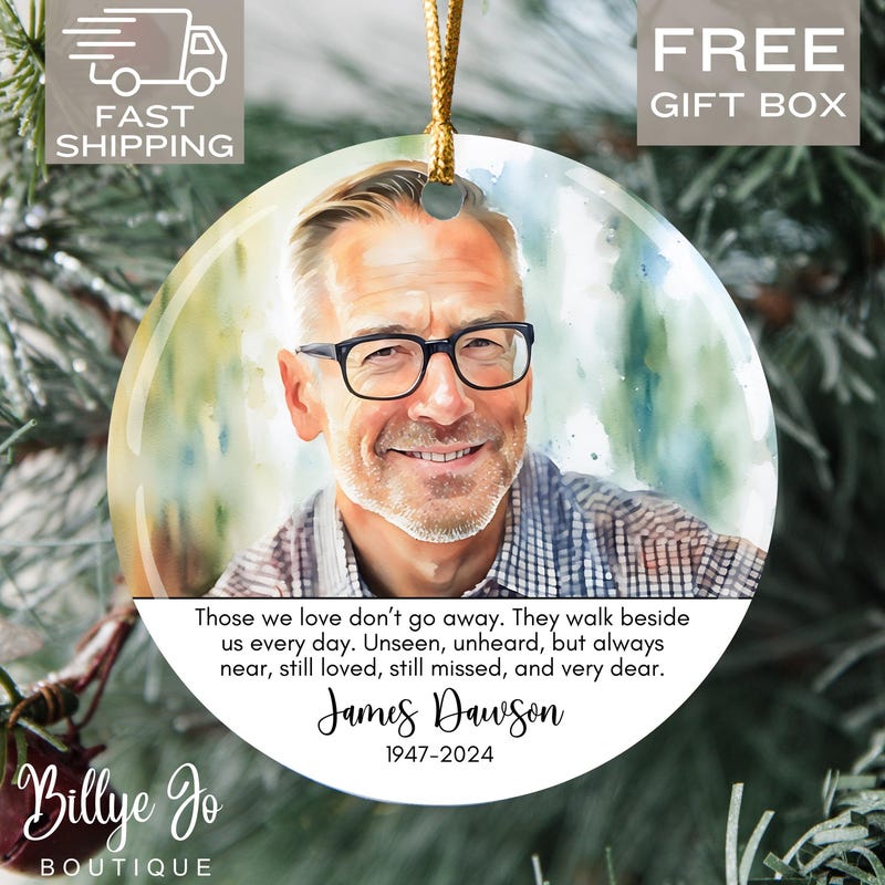 Memory Ornament - Etsy