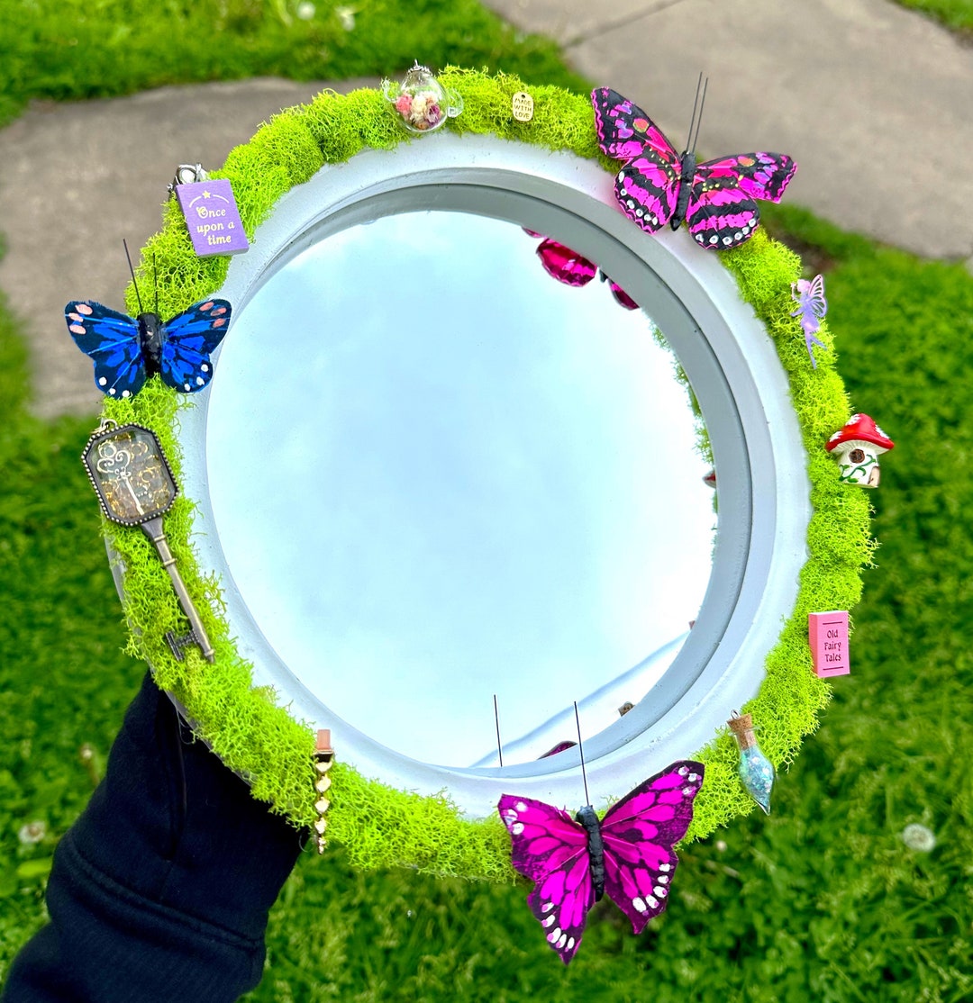 Moss Fairy-cottagecore Mirrors - Etsy