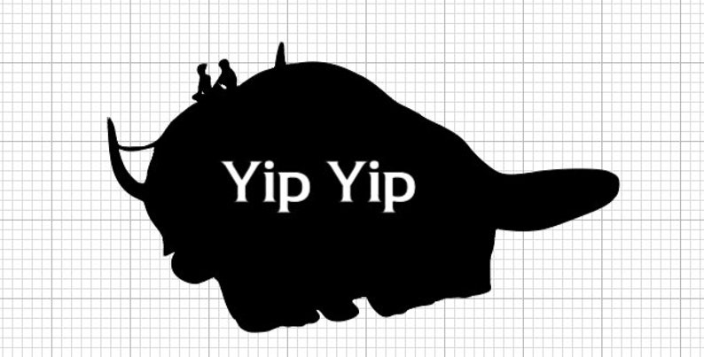 Avatar the Last Airbender Appa Vinyl Decal - Etsy