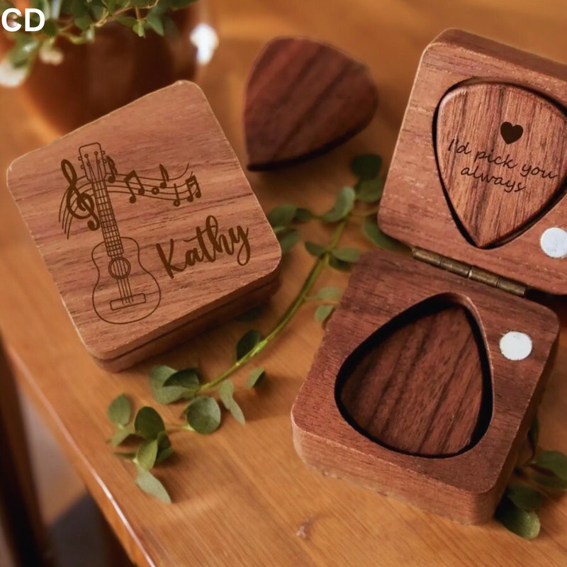 Guitar Pick Box - Etsy