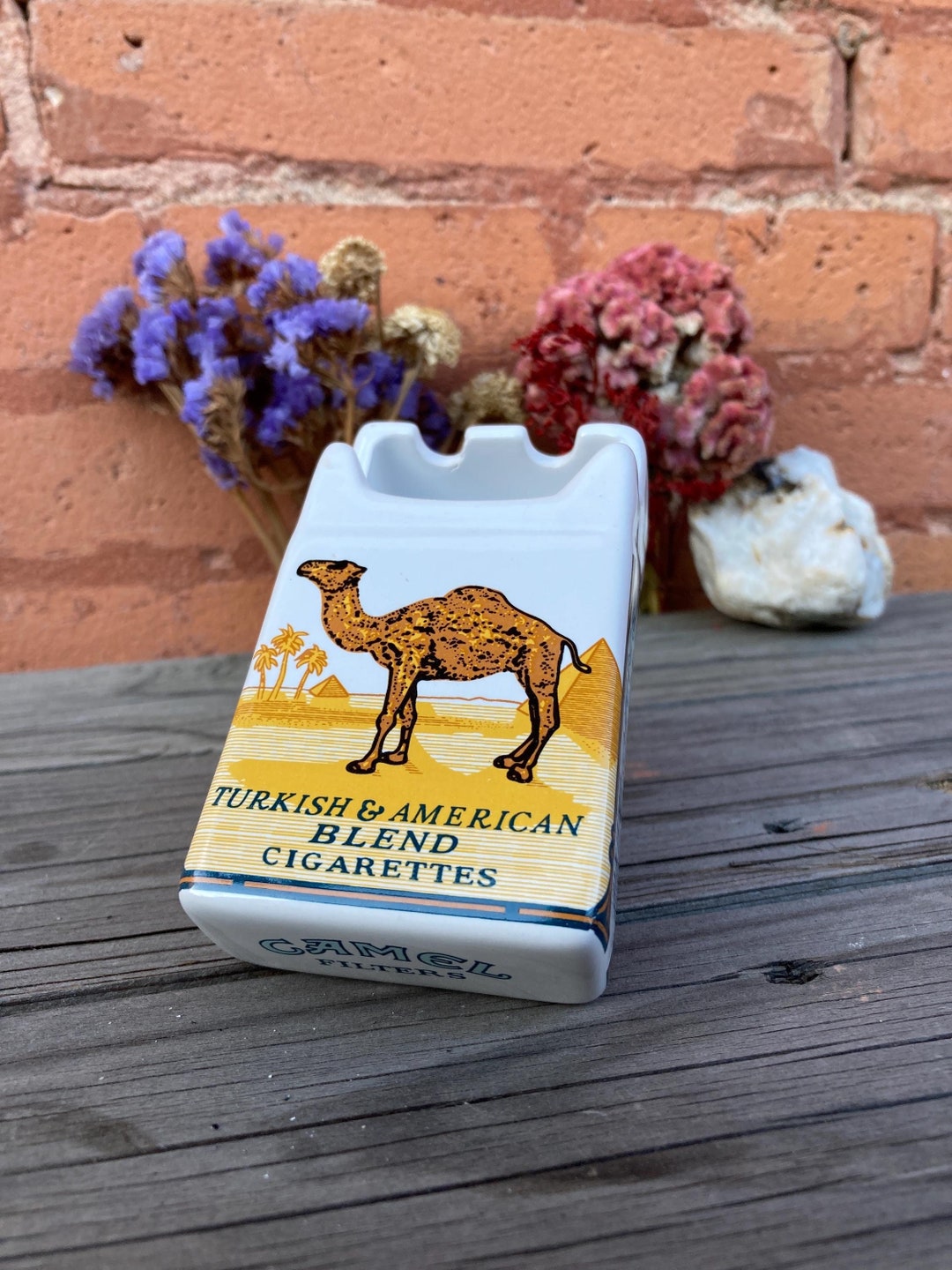 Handmade Ceramic Camel Ashtray Decorative Gift for Smokers Unique ...