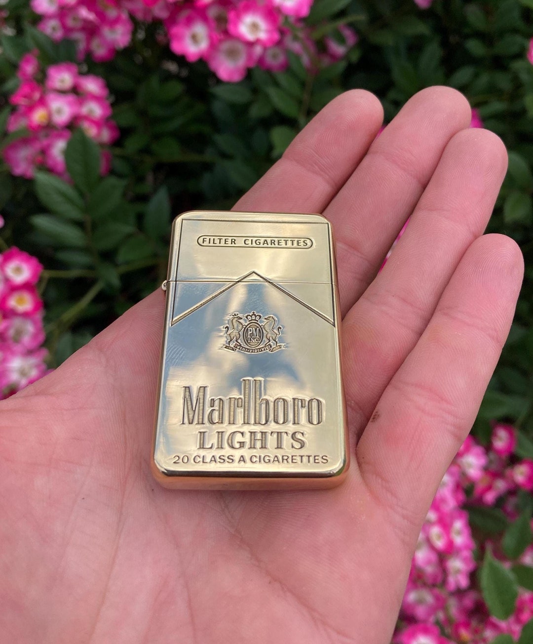 Briquet Vintage Gravé Marlboro Camel Cigarette Coupe-vent Essence Rétro ...