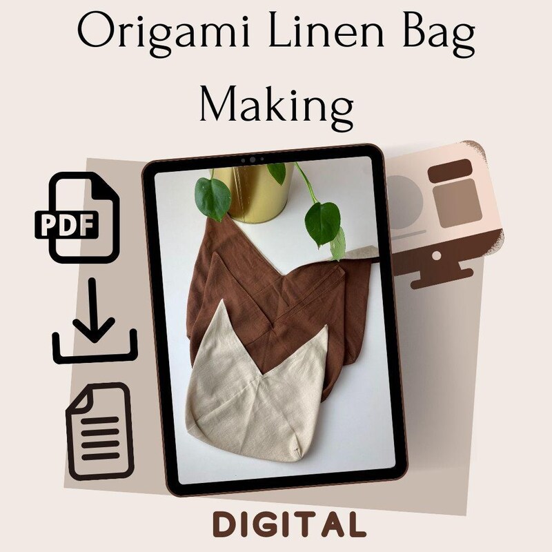 Linen Bag Pattern - Etsy