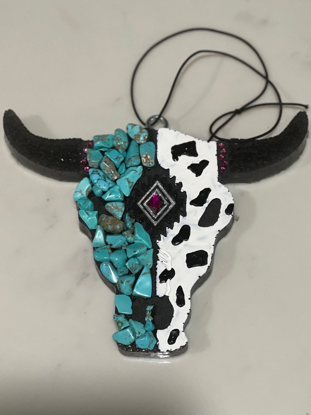 Car Freshener Air Freshener Aztec Bull Freshie Bull Freshie Stones ...