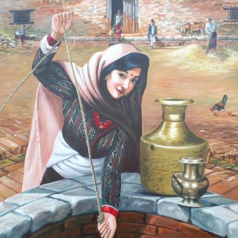 Nepali Wall Fabric - Etsy UK