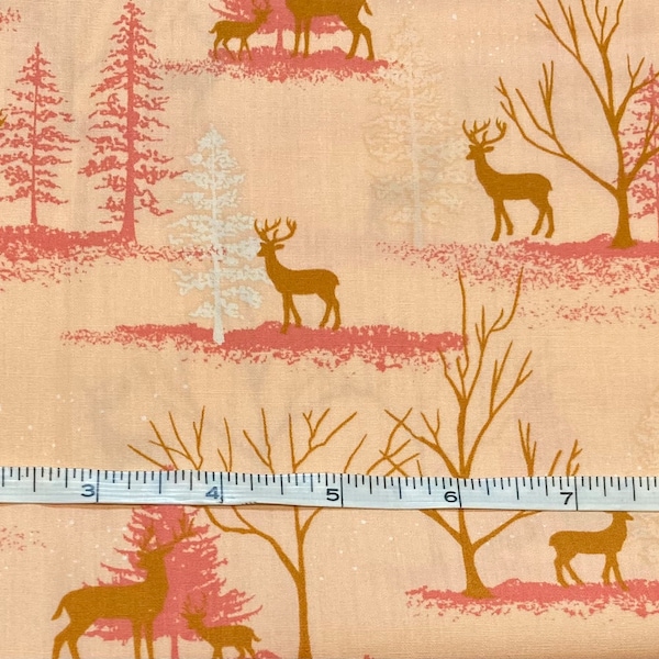 Deer Fabric - Etsy