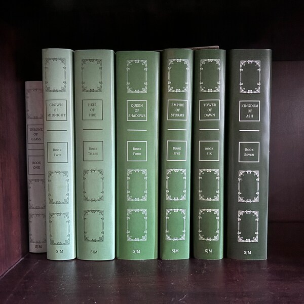 Throne of Glass Book Set Custom - Etsy