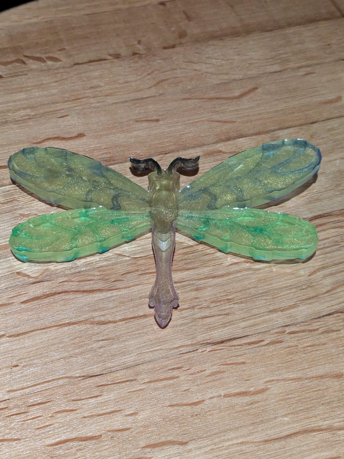 Colorful Dragonfly Resin Decoration Paperweight | Unique Desk Decor ...