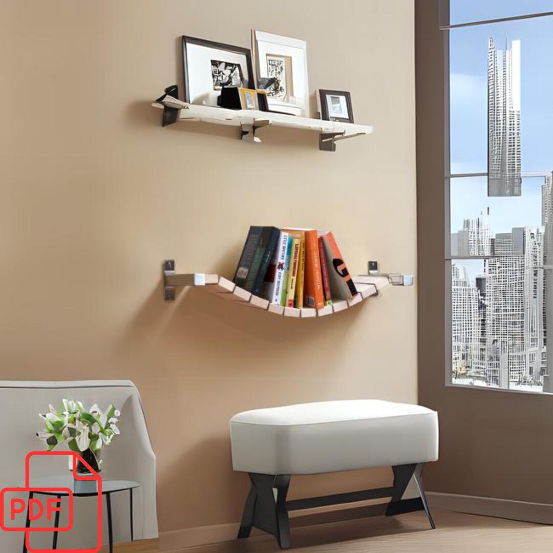 Making a Rope Bridge Bookcase: A Step-by-step DIY Guide Add a Stylish ...