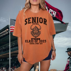 Senior Class of 2025 Team Name Shirt, Custom Sports T-shirt ...