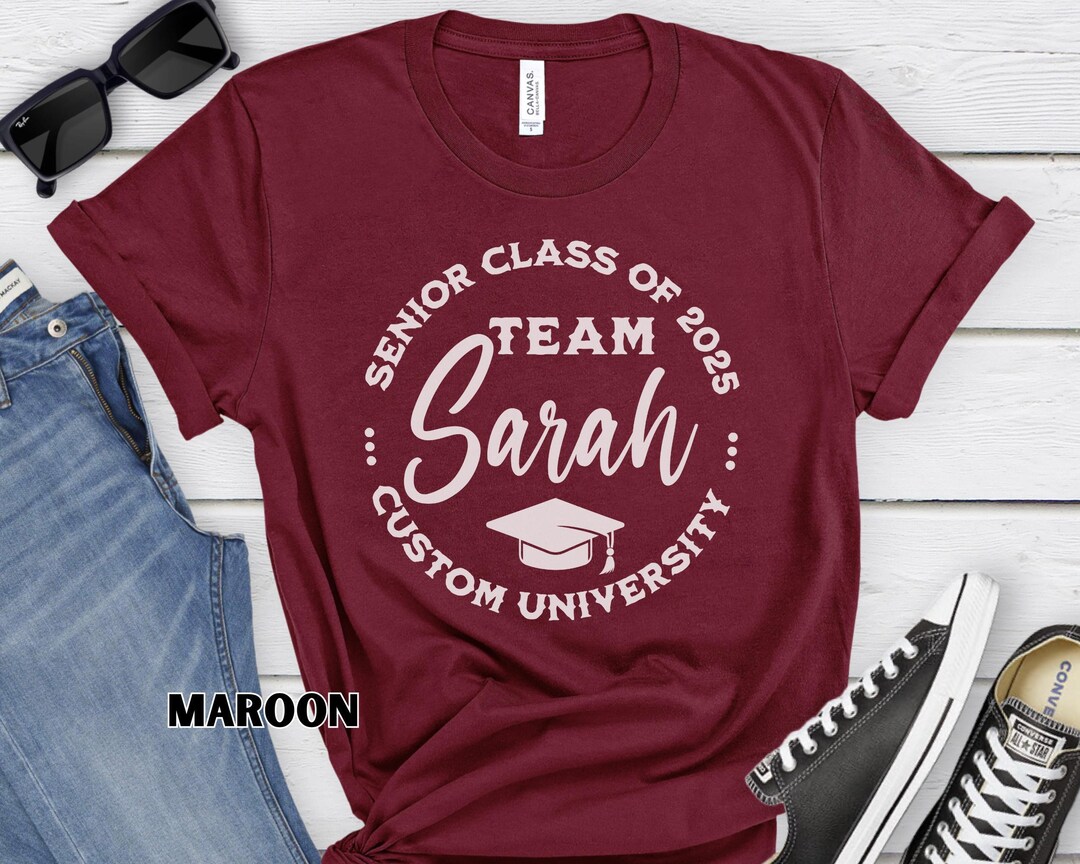 8th Grade Graduation Shirt Custom Class of 2025 Graduation Outfit for ...