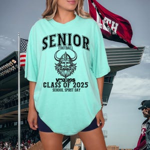 Senior Class of 2025 Team Name Shirt, Custom Sports T-shirt ...