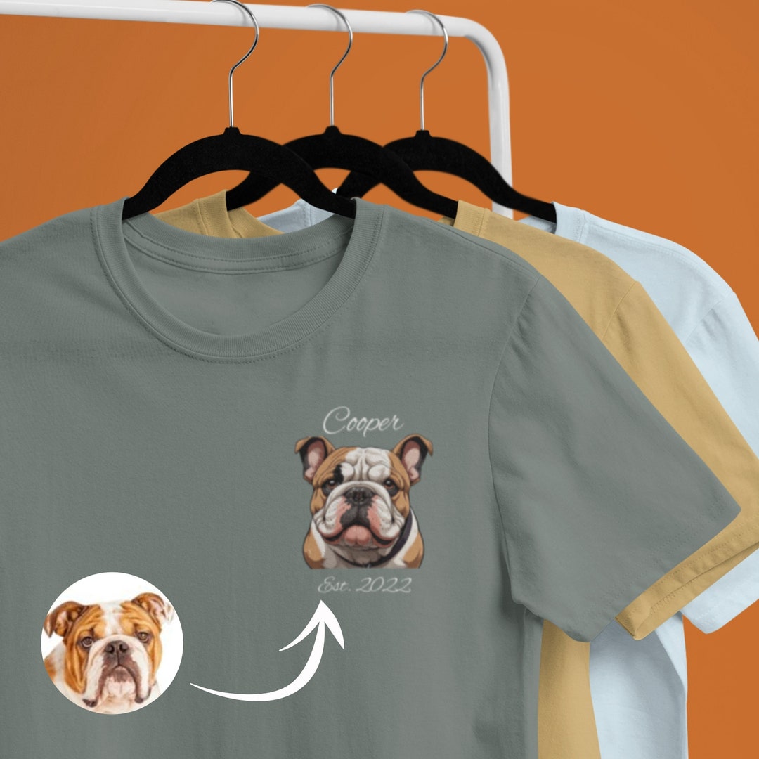 Personalized Dog Shirt, Personalized Pet Shirt, Custom Dog Shirt ...