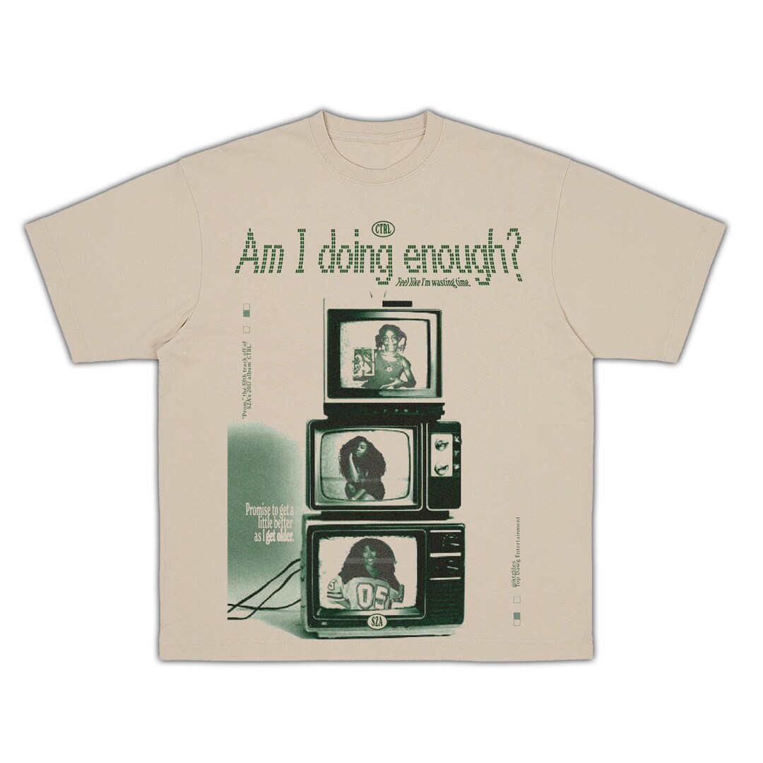 SZA- CTRL T-shirt, Sza Graphic Merch, Sza Concert, Rap Shirt, SOS ...