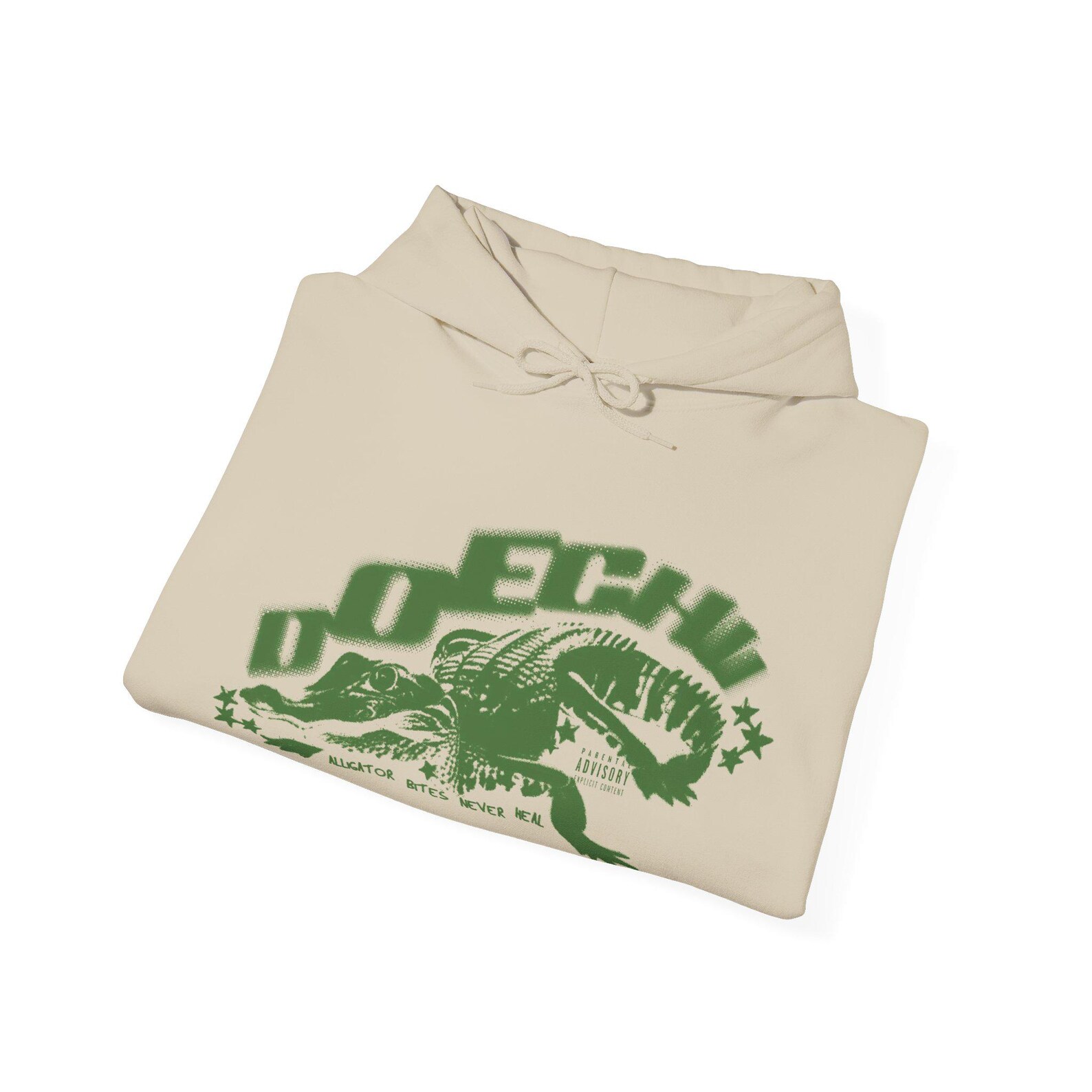 DOECHII Hoodie, Doechii Swamp Princess Concert Light Sand Pullover ...