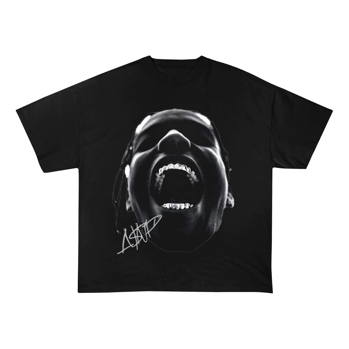 ASAP Rocky PNG Rap Tee Concert Merch Kanye Thugger Slime Season Green ...