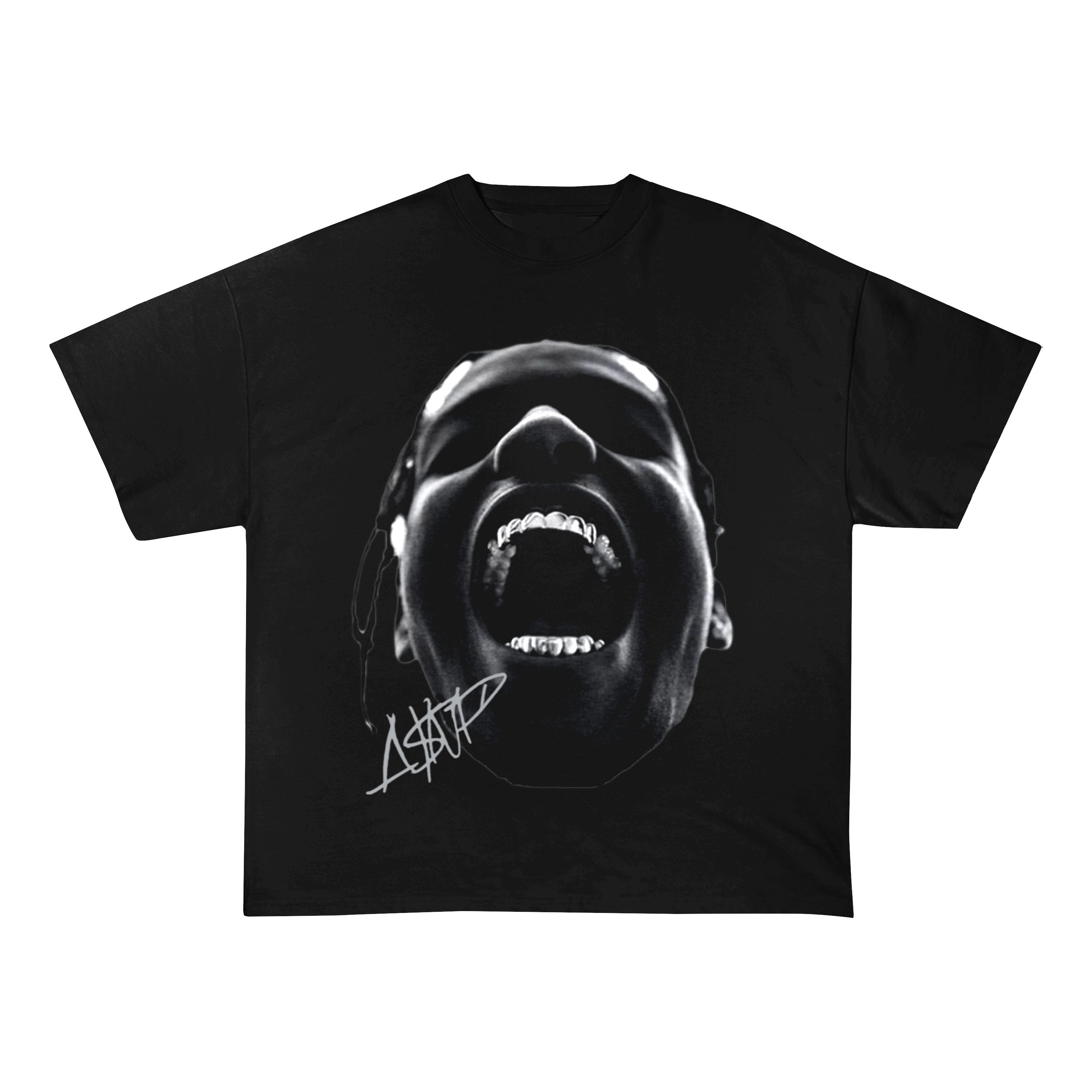 ASAP Rocky PNG Rap Tee Concert Merch Kanye Thugger Slime Season Green ...