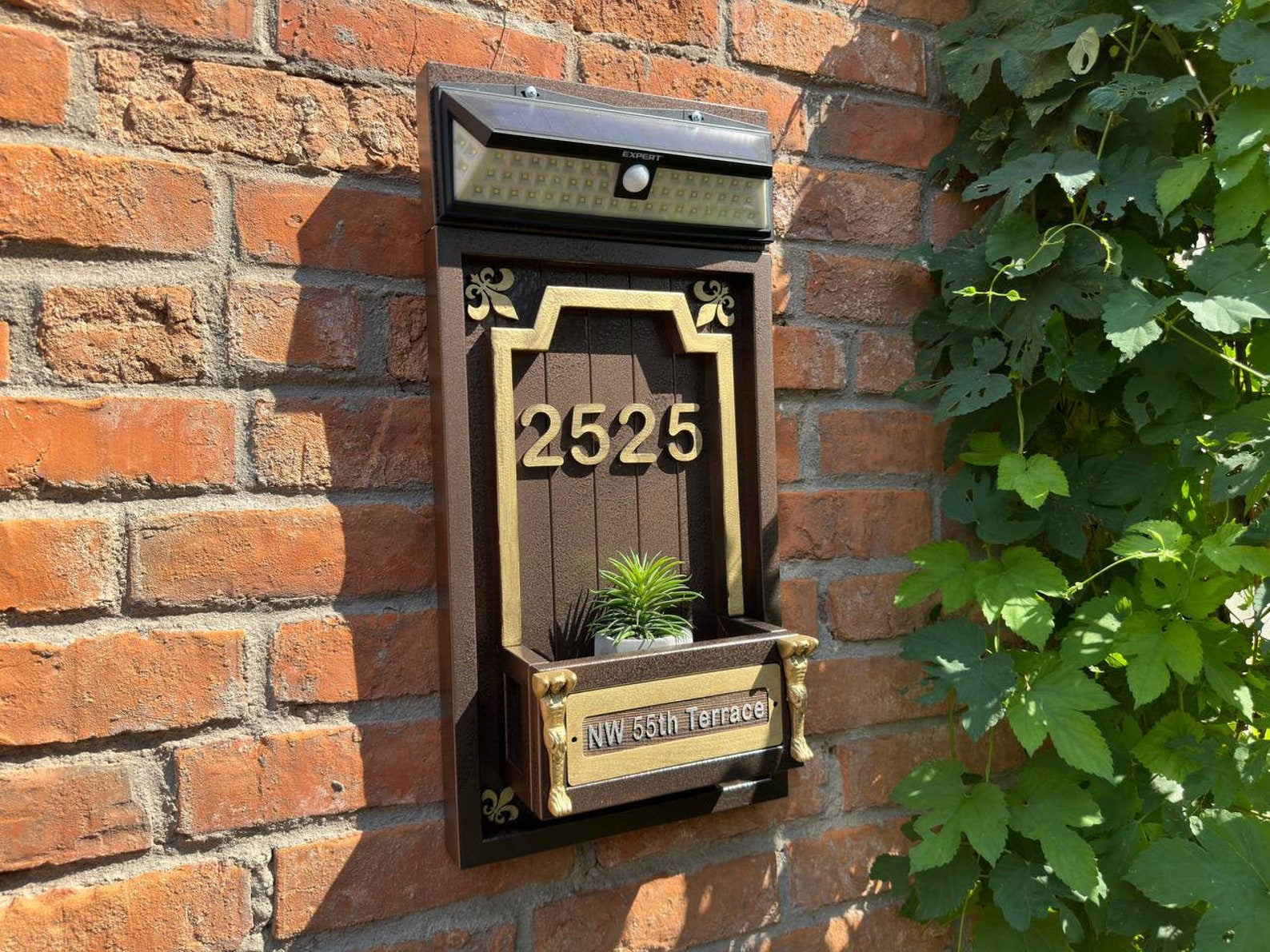 Modern House Numbers, Address Plate, House Sign, Traditional Door ...