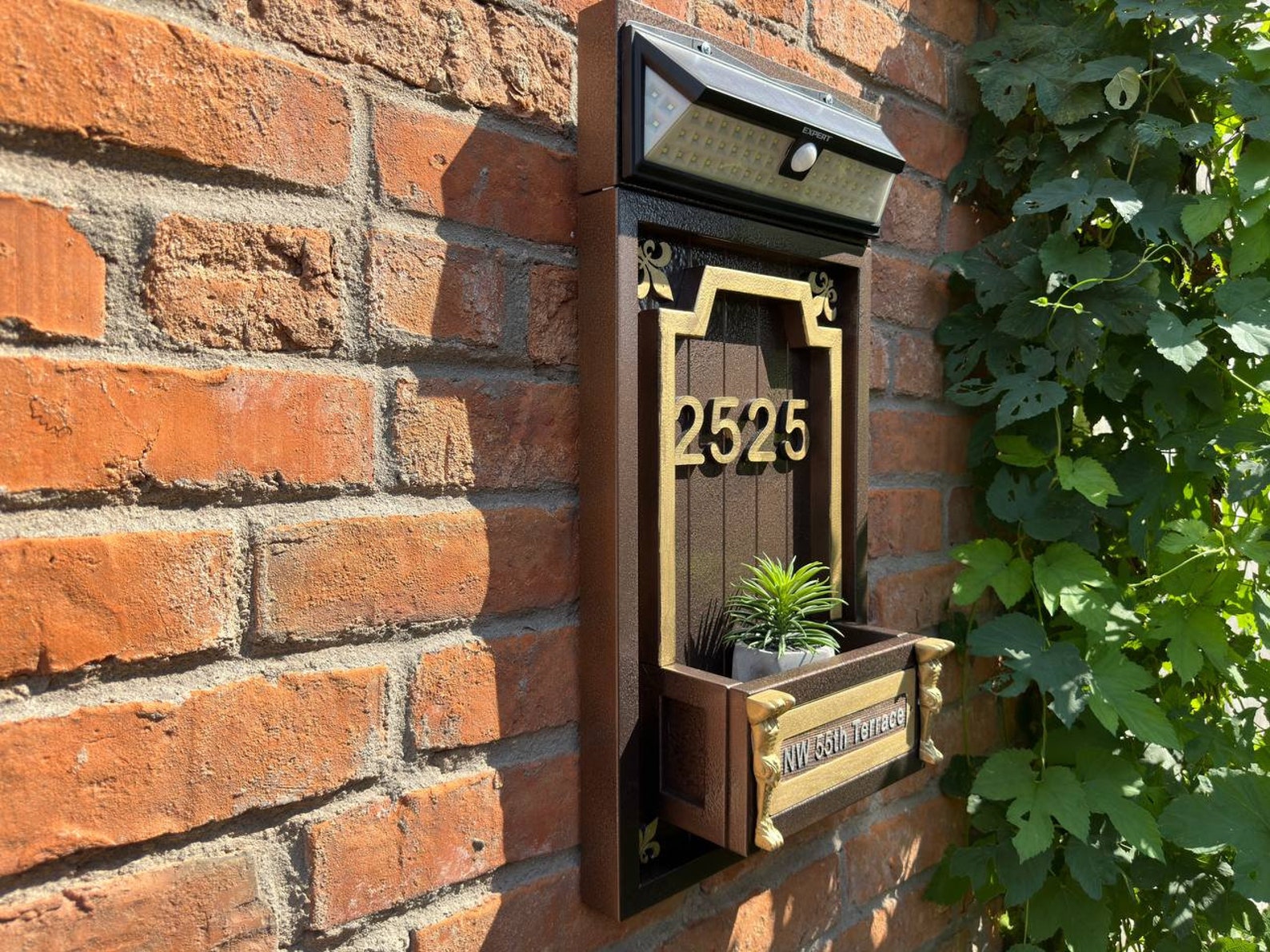 Modern House Numbers, Address Plate, House Sign, Traditional Door ...