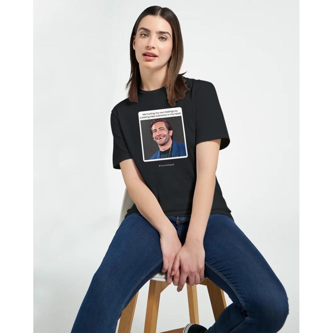 Mycelebgap Meme Jake Gyllenhaal T-shirt Woman - Etsy