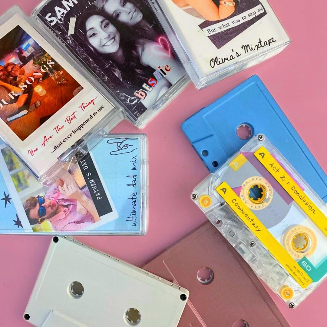 The Mixtape Cassettes With Custom Cover Art, Make Your Own Mixtape ...