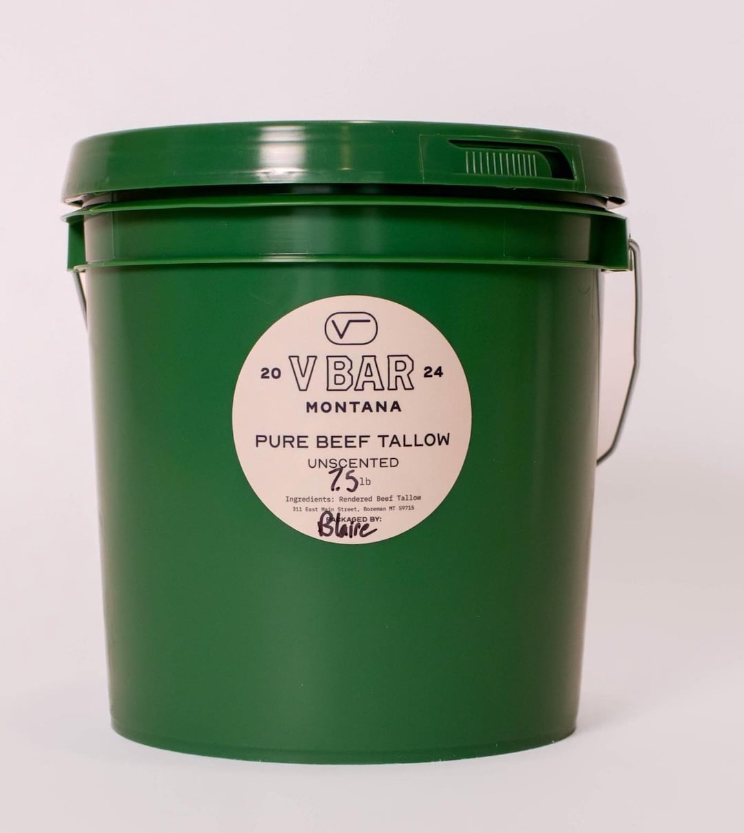 One Gallon Pure Beef Tallow - Grass Finished - Suet Only - Ready to Use ...