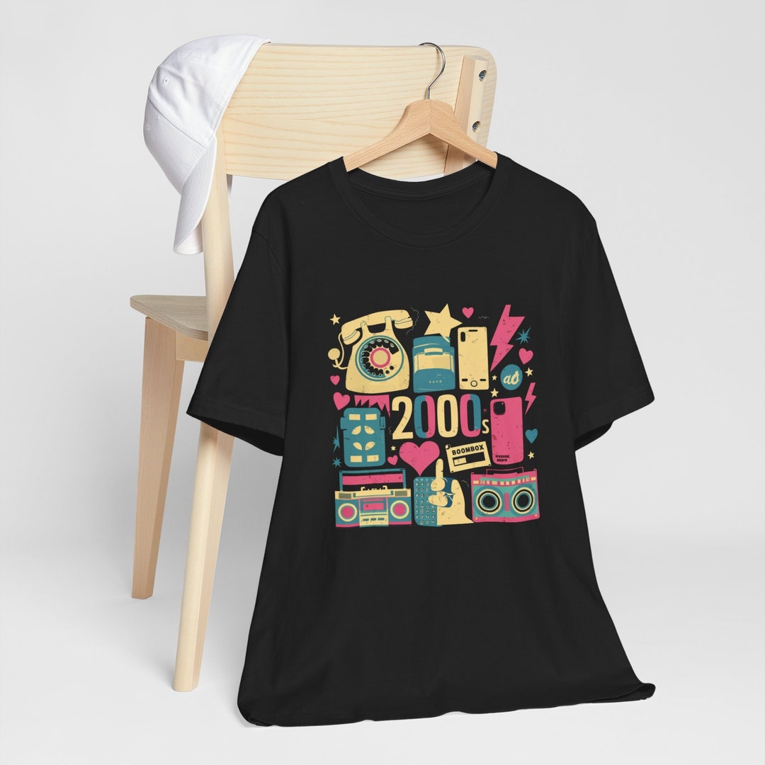 2000s Retro Vintage Nostalgic Colorful Eclectic Playful Stylized Bold ...