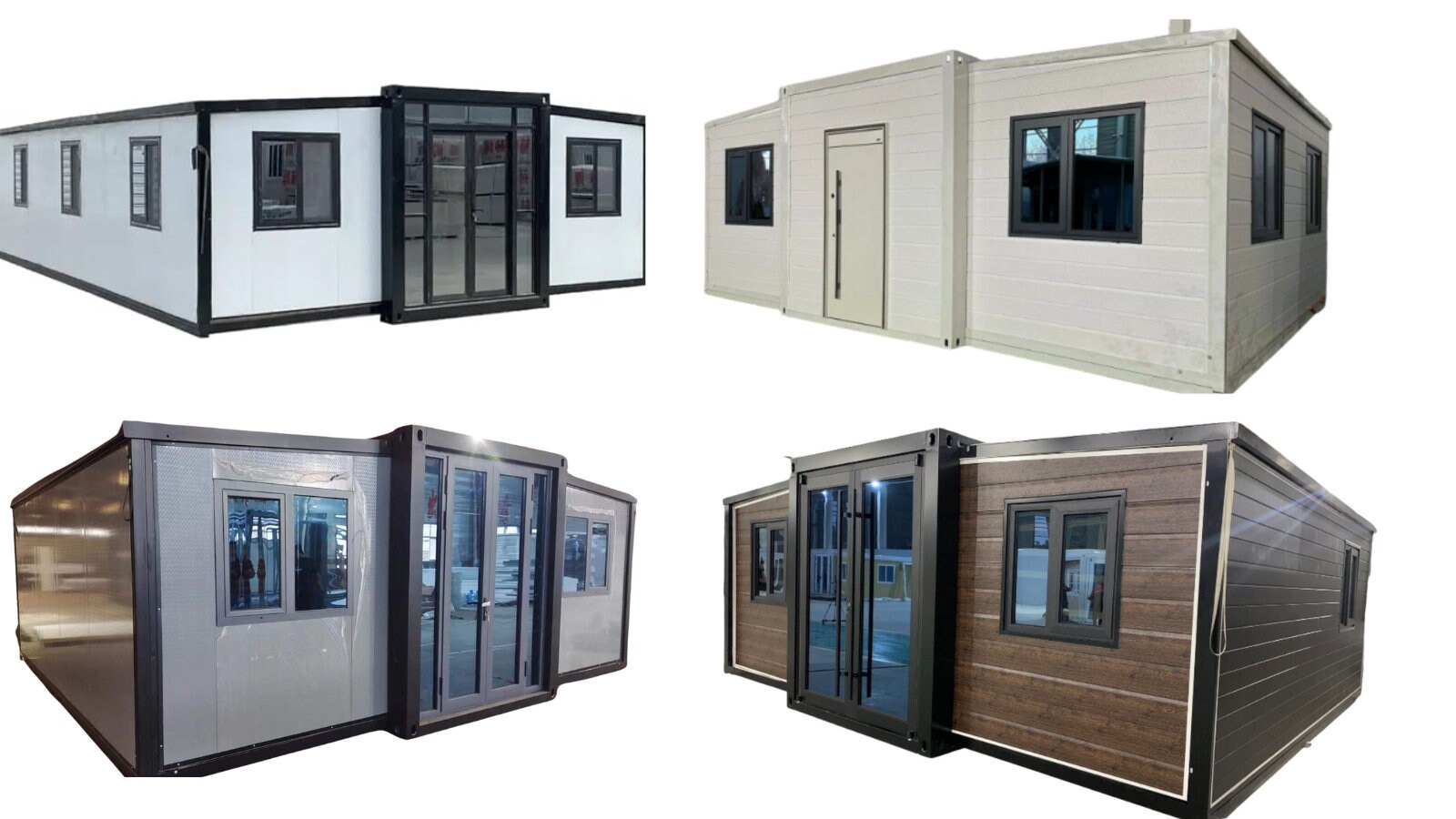 Luxury Prefab Portable Expandable Container Tiny Homes 2,3,4 Bedrooms ...