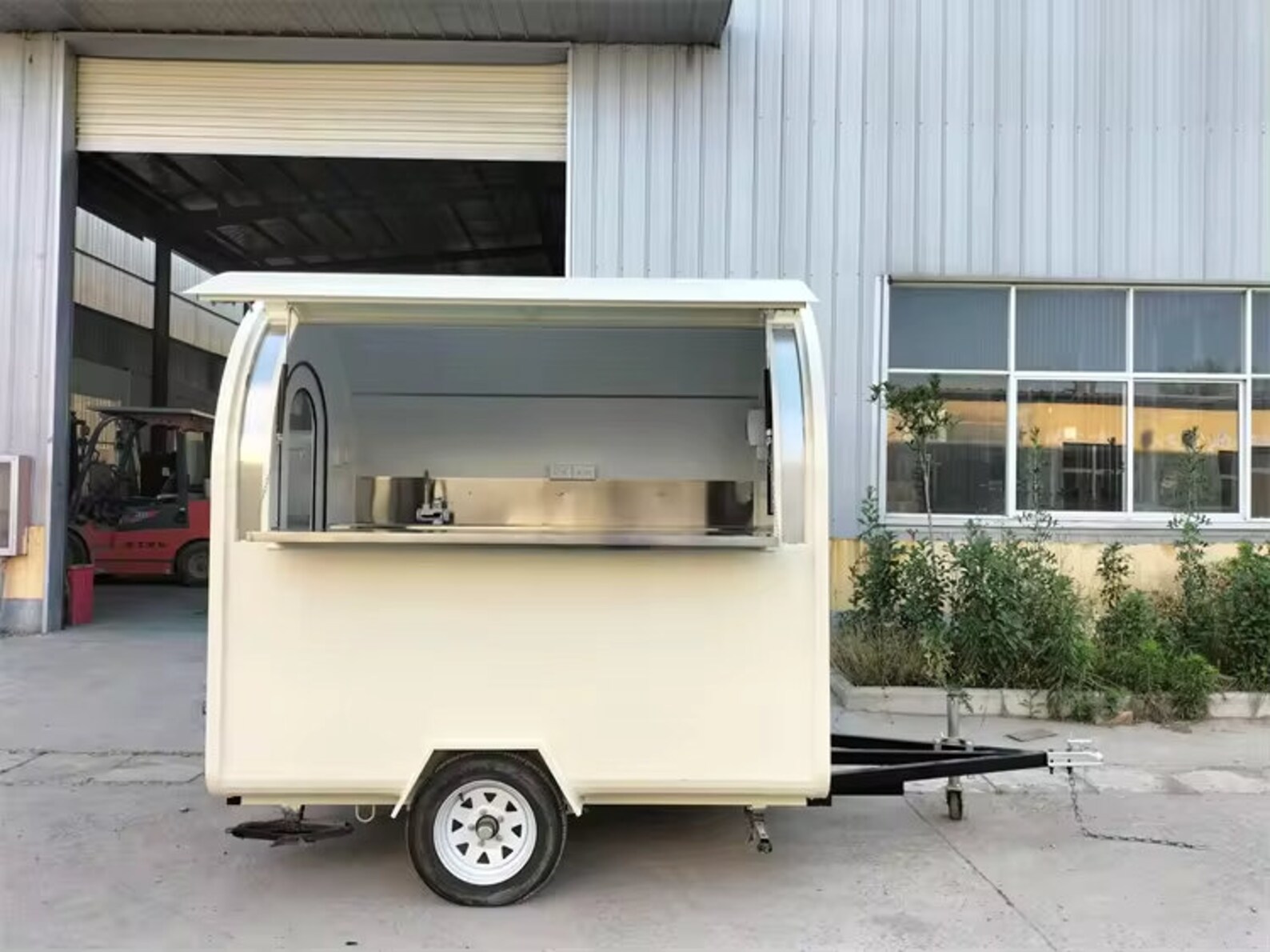 Small Buffet Bakery Shop Street Food Trailer,mobile Cart Trailer With ...