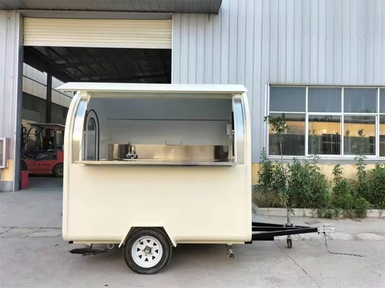 Small Buffet Bakery Shop Street Food Trailer,mobile Cart Trailer With ...