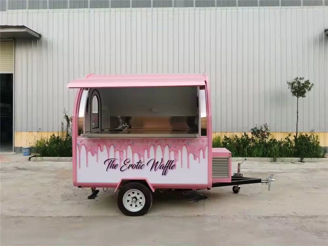 Small Buffet Bakery Shop Street Food Trailer,mobile Cart Trailer With ...