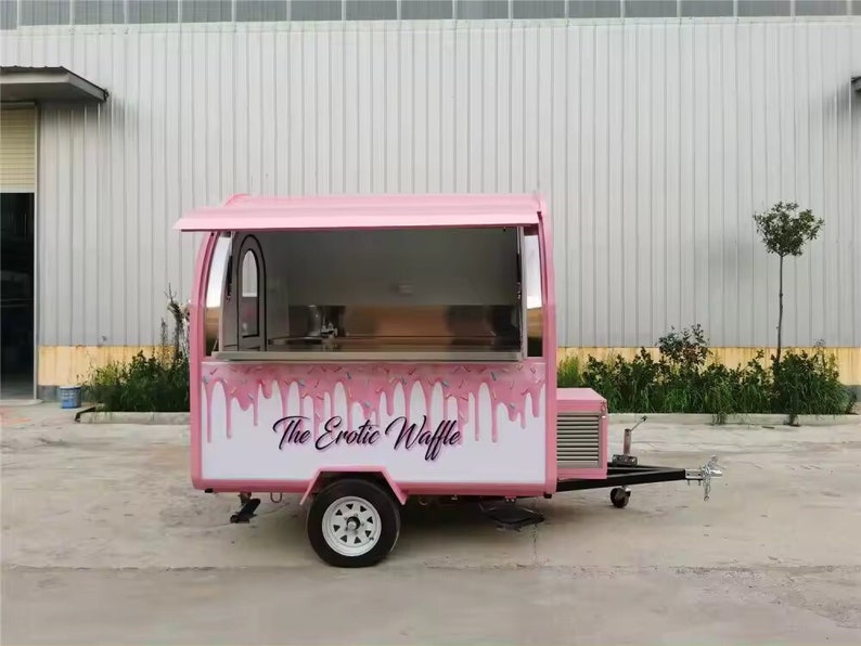 Small Buffet Bakery Shop Street Food Trailer,mobile Cart Trailer With ...