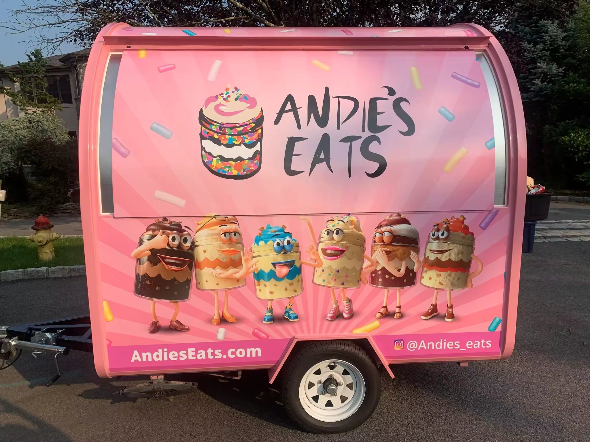 Small Buffet Bakery Shop Street Food Trailer,mobile Cart Trailer With ...