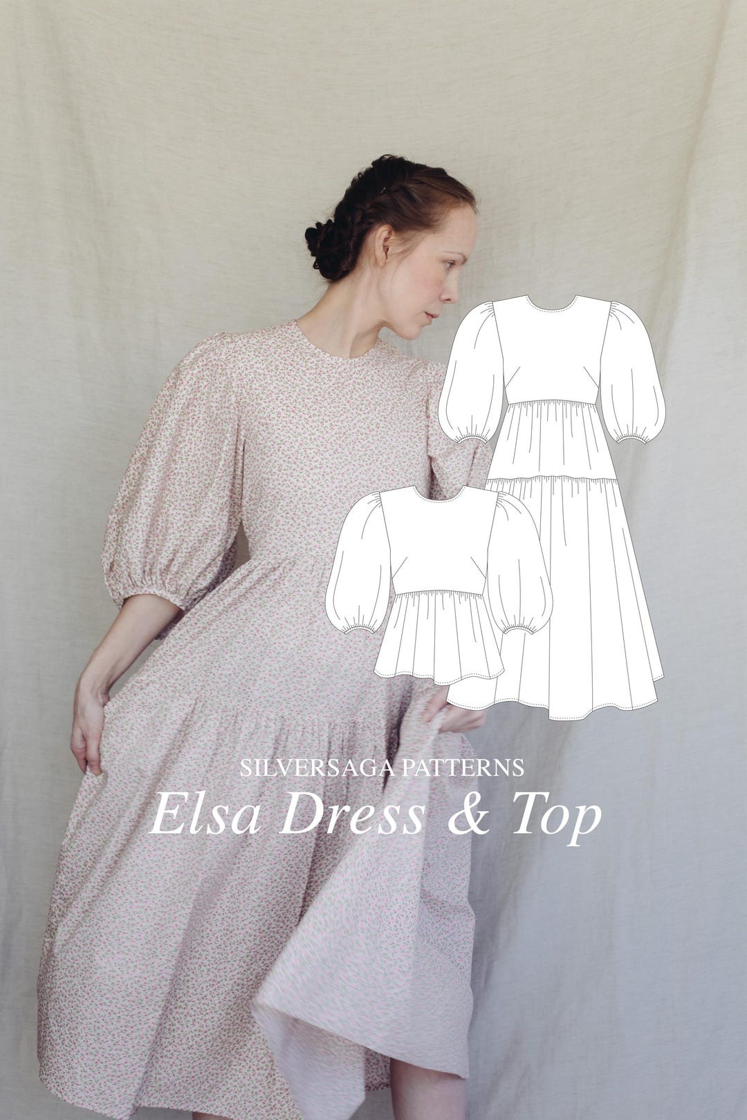 Elsa Dress and Top PDF Sewing Pattern - Etsy