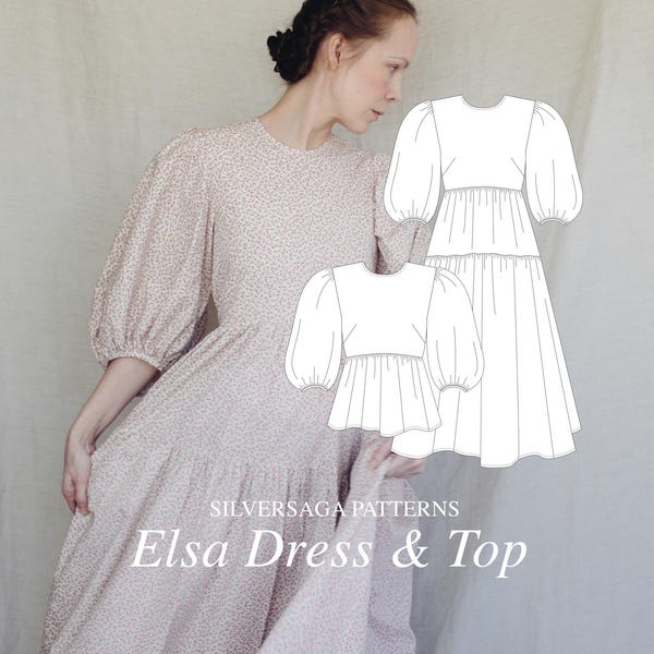 Elsa Dress Pattern - Etsy