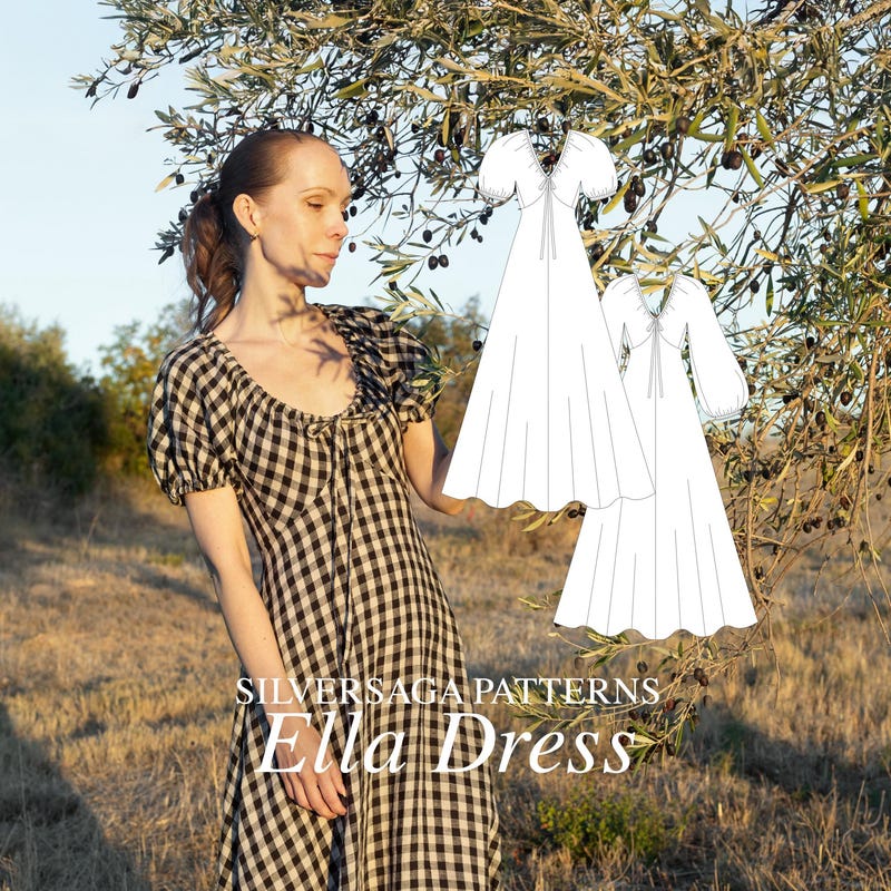 Dress Pattern - Etsy UK