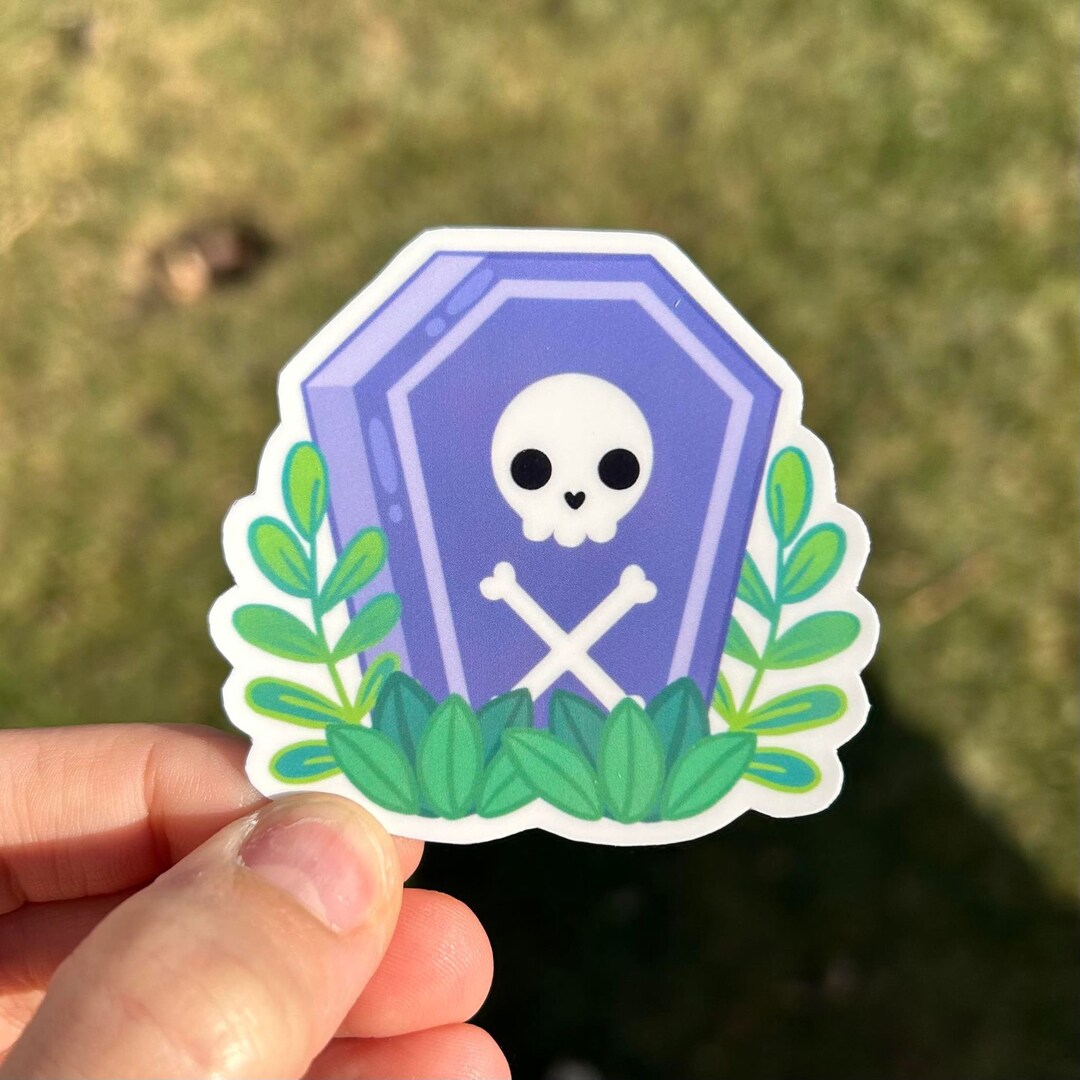 Vinyl Grave Sticker - Etsy