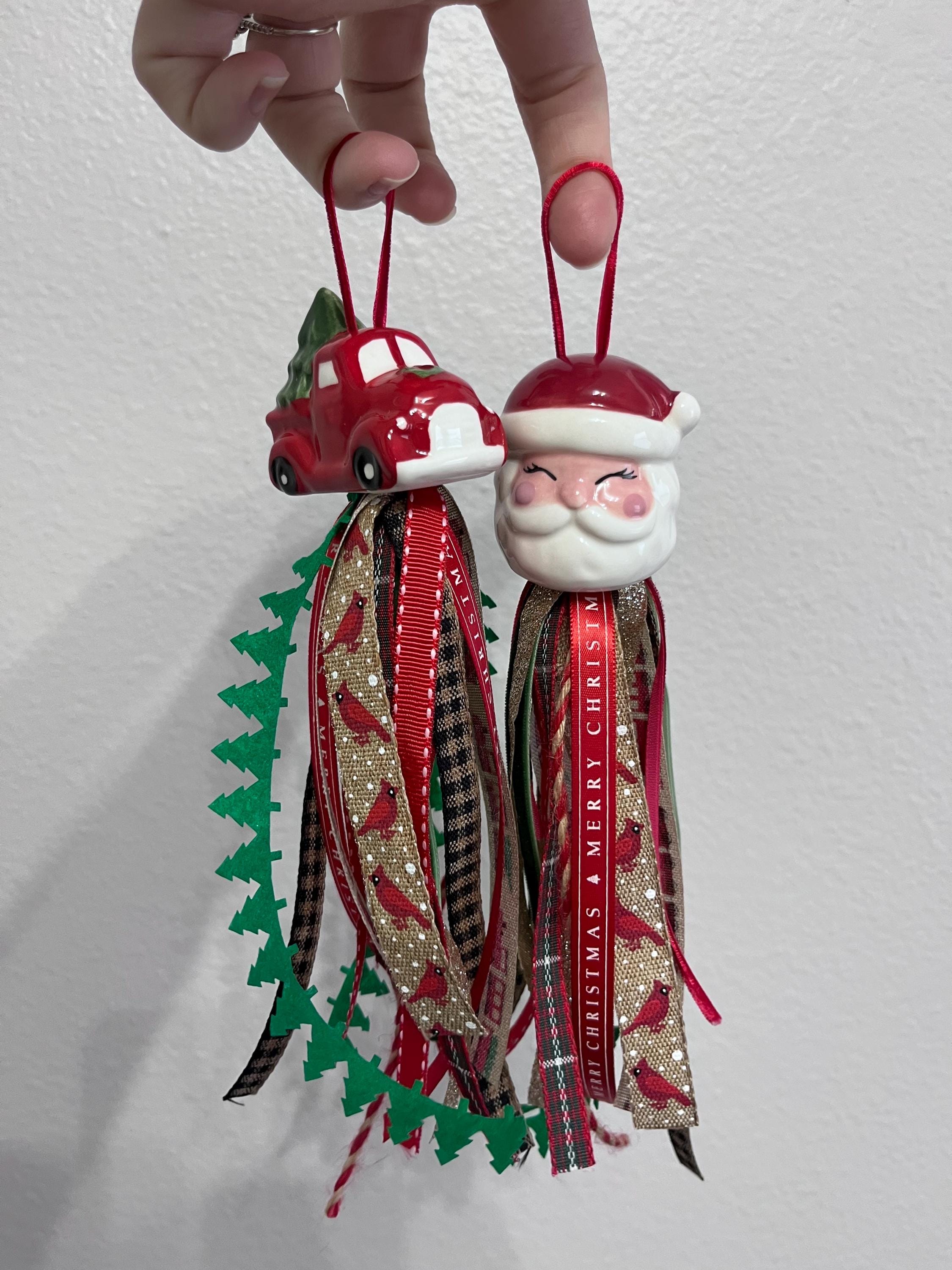 Chrismas Salt/pepper Shaker Tassel Ornament - Etsy