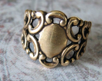 Filigree ring | Etsy