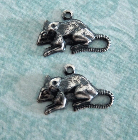 Halloween Rat Charm - Etsy
