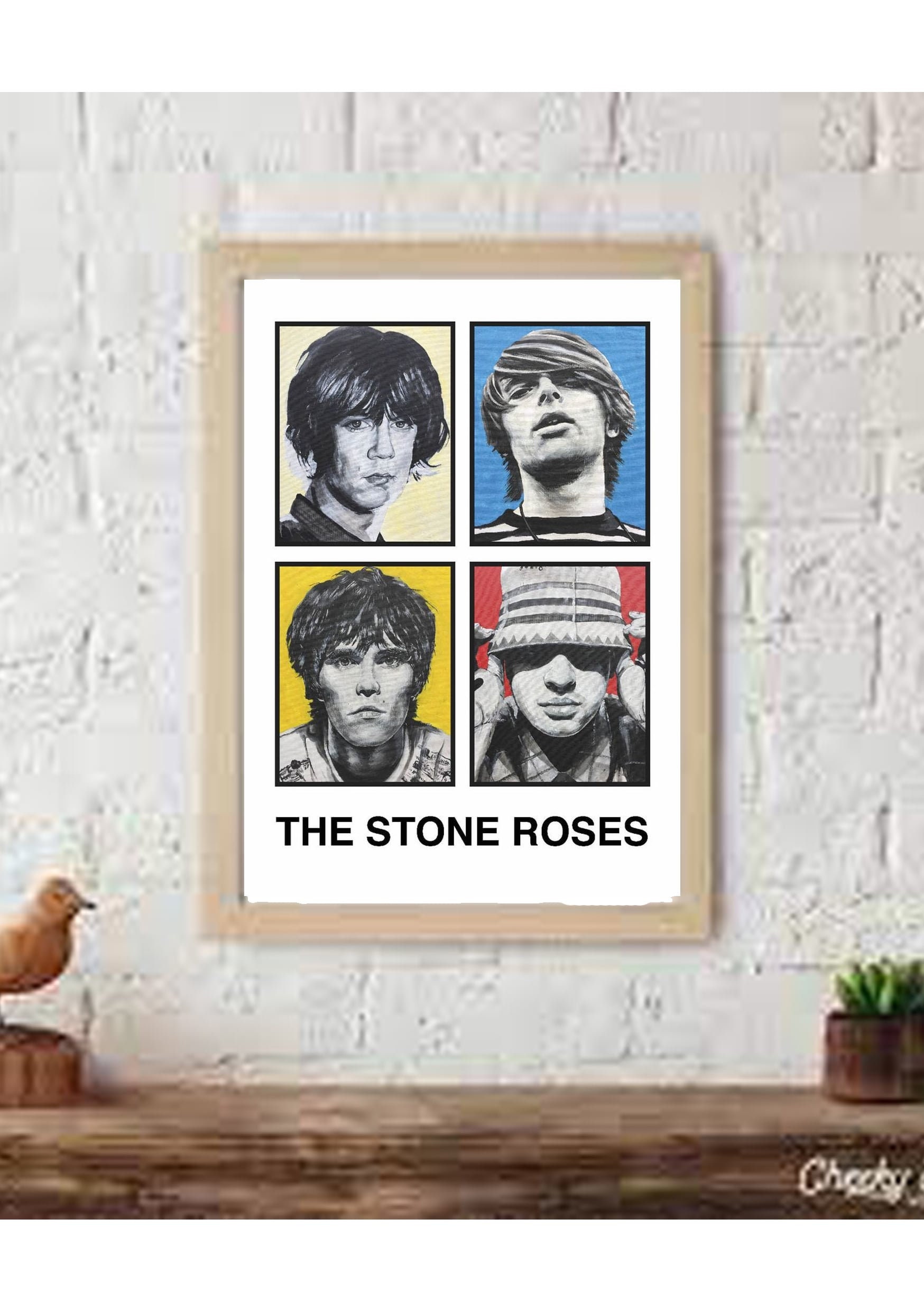 Stone Roses Wall Art, High Quality Gloss Print A3/A4 9 Different ...