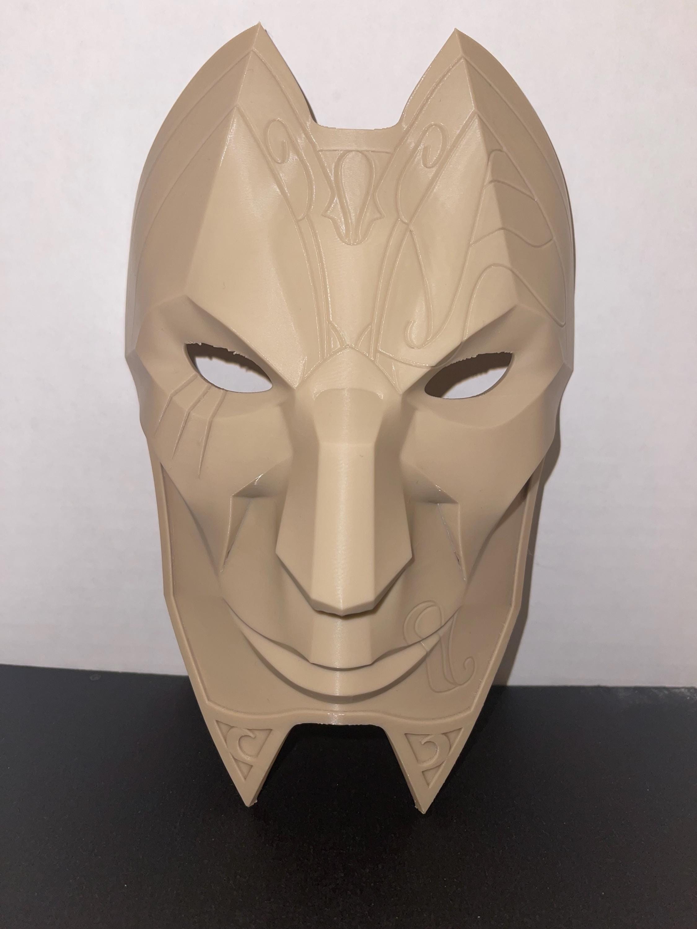 Jhin Mask From League of Legends - Etsy
