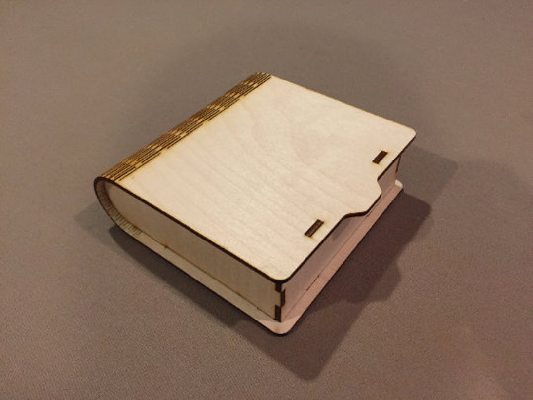 5 Inch (inside) Living Hinge Box - SVG File - Etsy