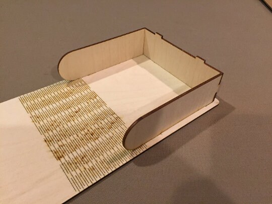 5 Inch (inside) Living Hinge Box - SVG File - Etsy