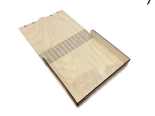 10 Inch (inside) Large Living Hinge Box - SVG File - Etsy